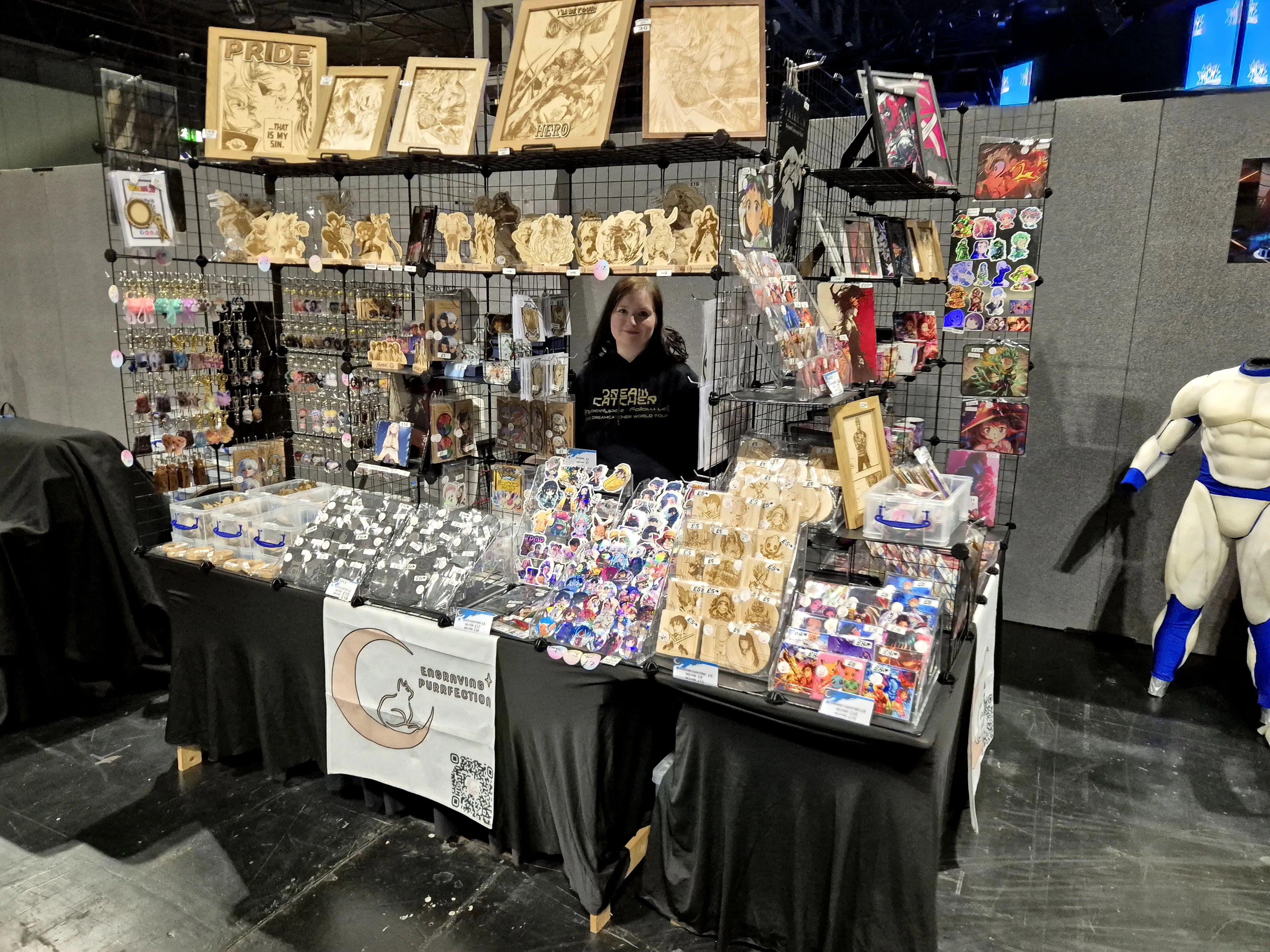 MCM Comic Con Birmingham – Thank You! – Engraving Purrfection